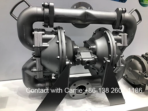 SANDPIPER Heavy Duty Flap Valve Pump - Large Solids Handling