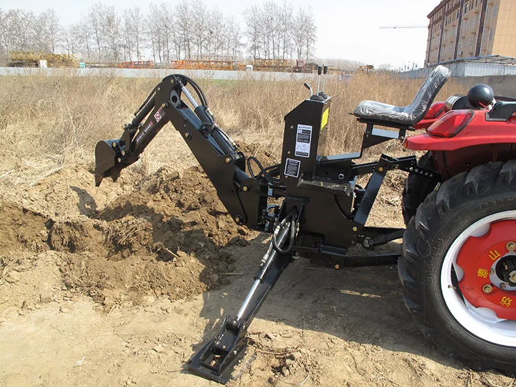 High Efficiency PTO Backhoe Tractor - Durable & Versatile