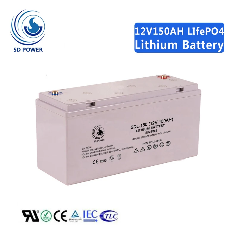 5 Years Warranty Rechargeable Lithium Ion Lifepo4 Battery Price 12v ...