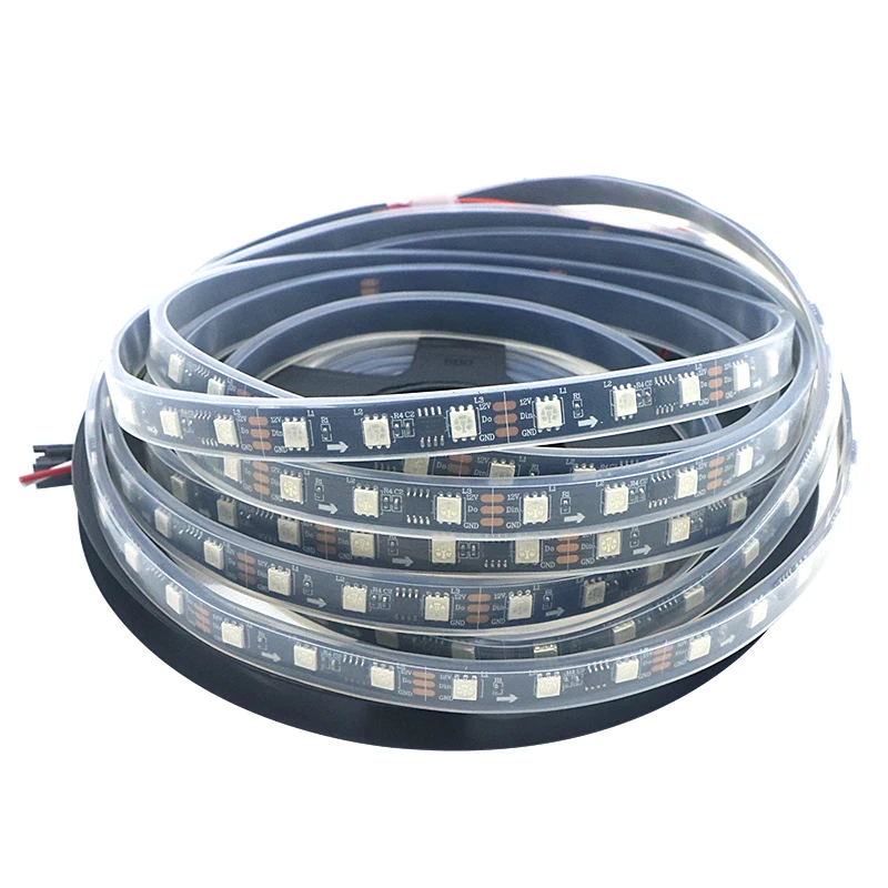Ws2811 5050 Led Strip Light 12v Pixels Programmable Led Strip 30/60 Led ...