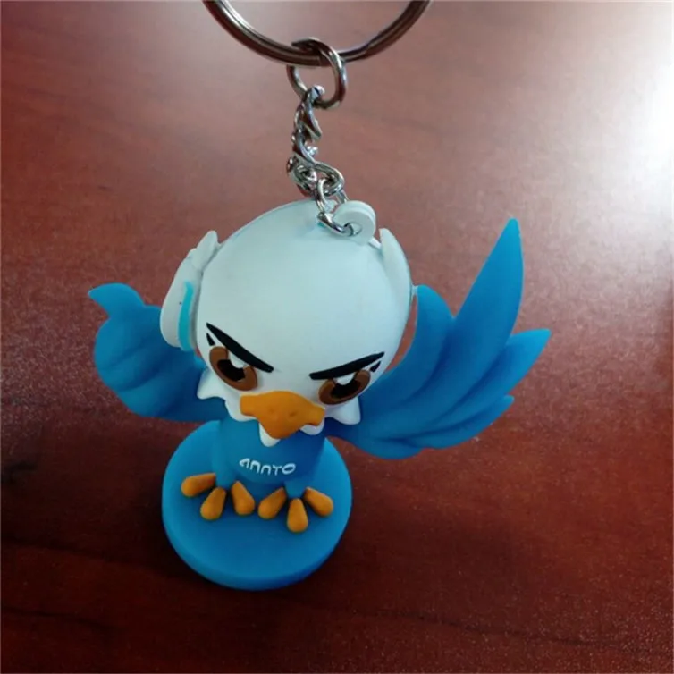 Customized 3D Cartoon Rubber Keychain - Perfect for Promotions
