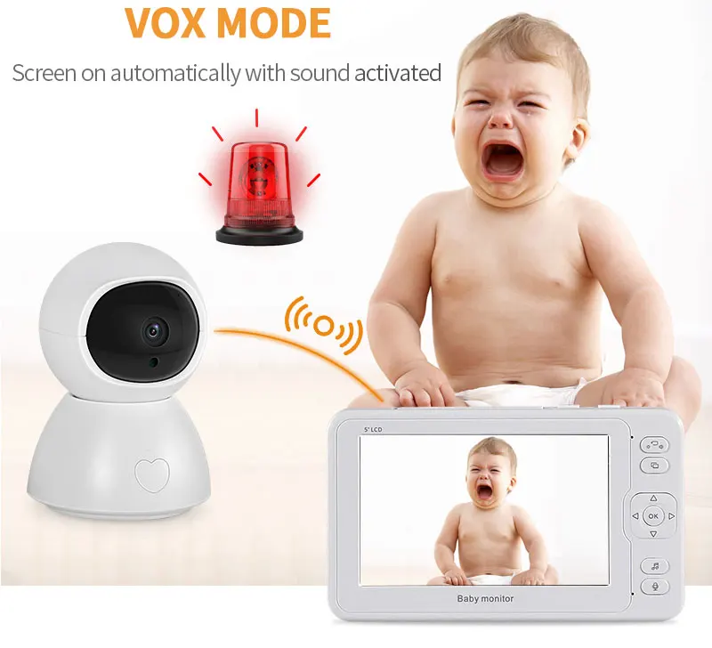 Sectec Hd 1080p 5 Inch Smart Home Security Video Wifi Ip Camera ...