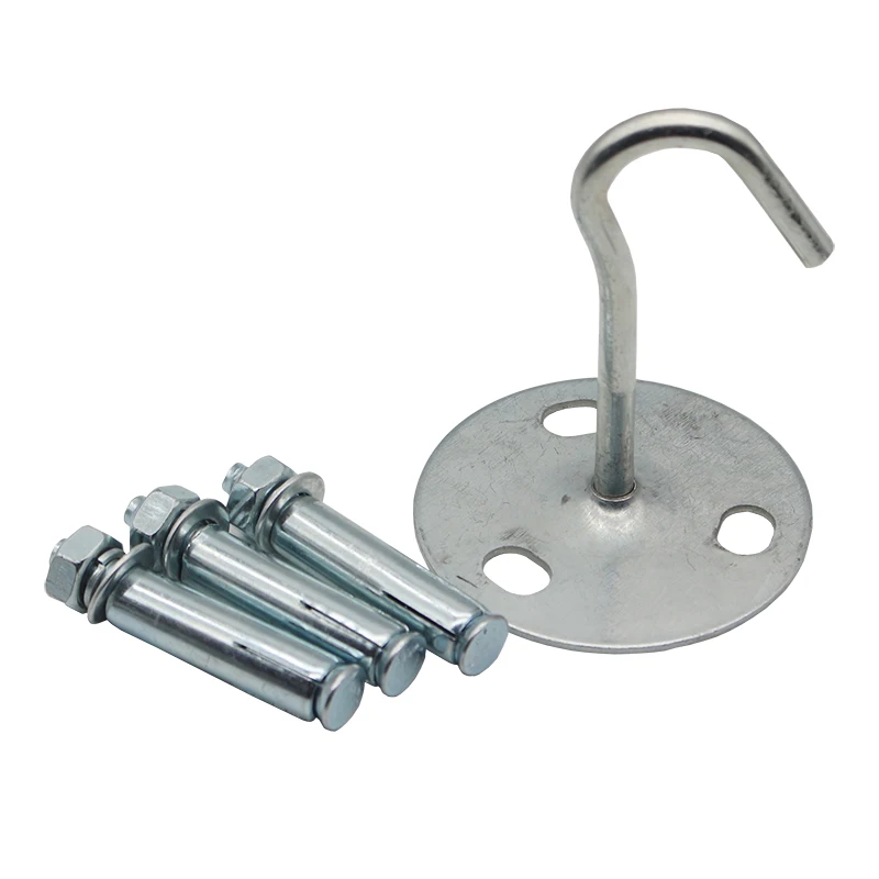 Reinforced Ceiling Fan Wall Carbon Steel Hook - Durable & Versatile