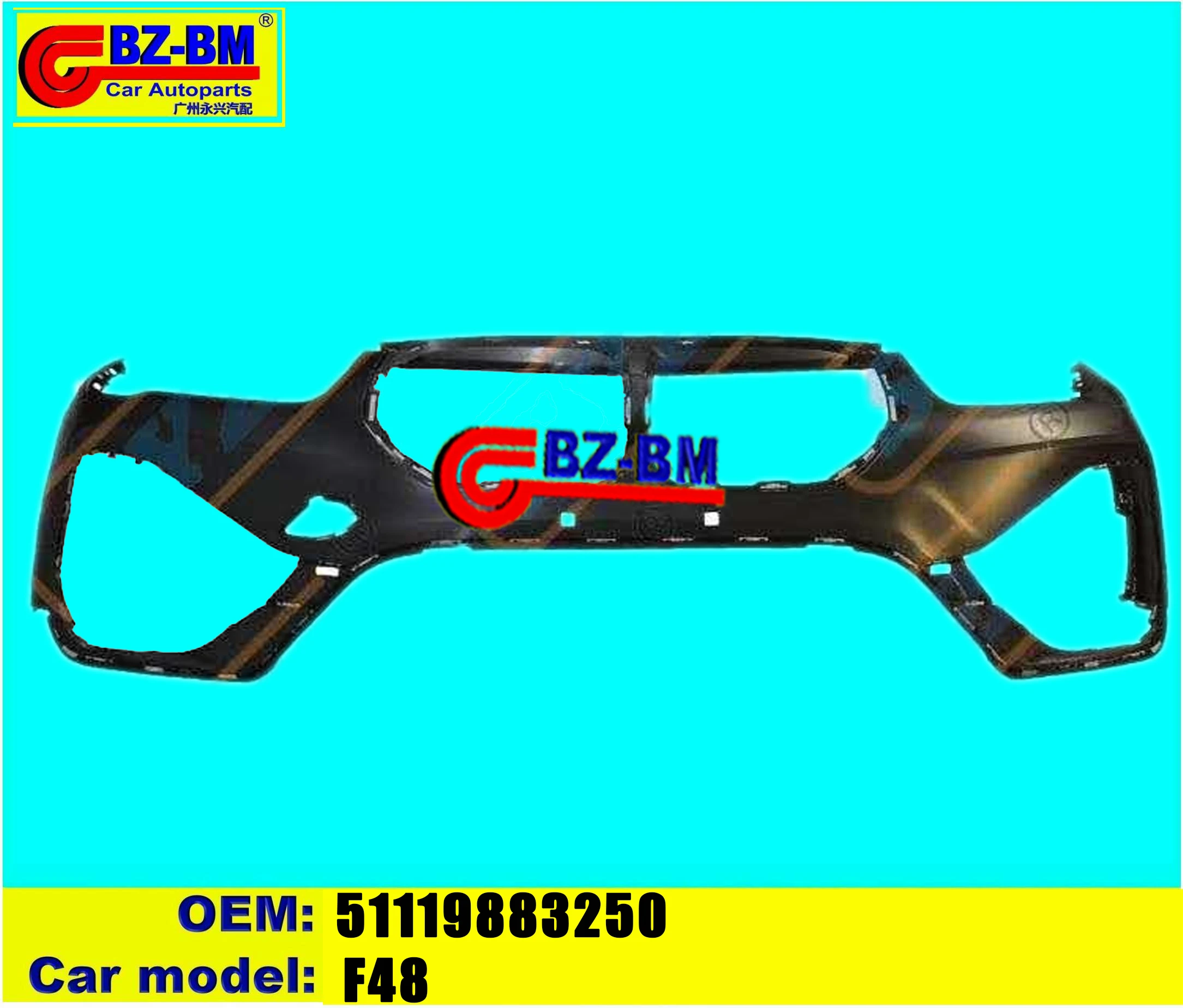 Front Bumper Front Guard Bar Wide Enlargement Bumper Is Suitable For X3 ...