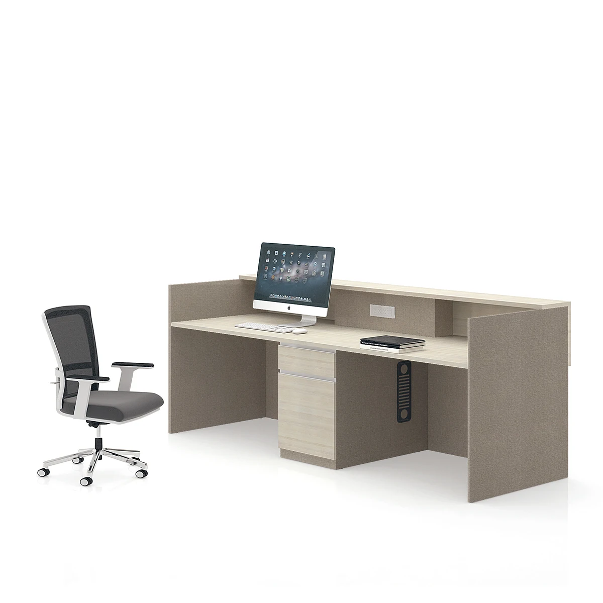 Custom Design Front Office Table Set - Modern Office Furniture