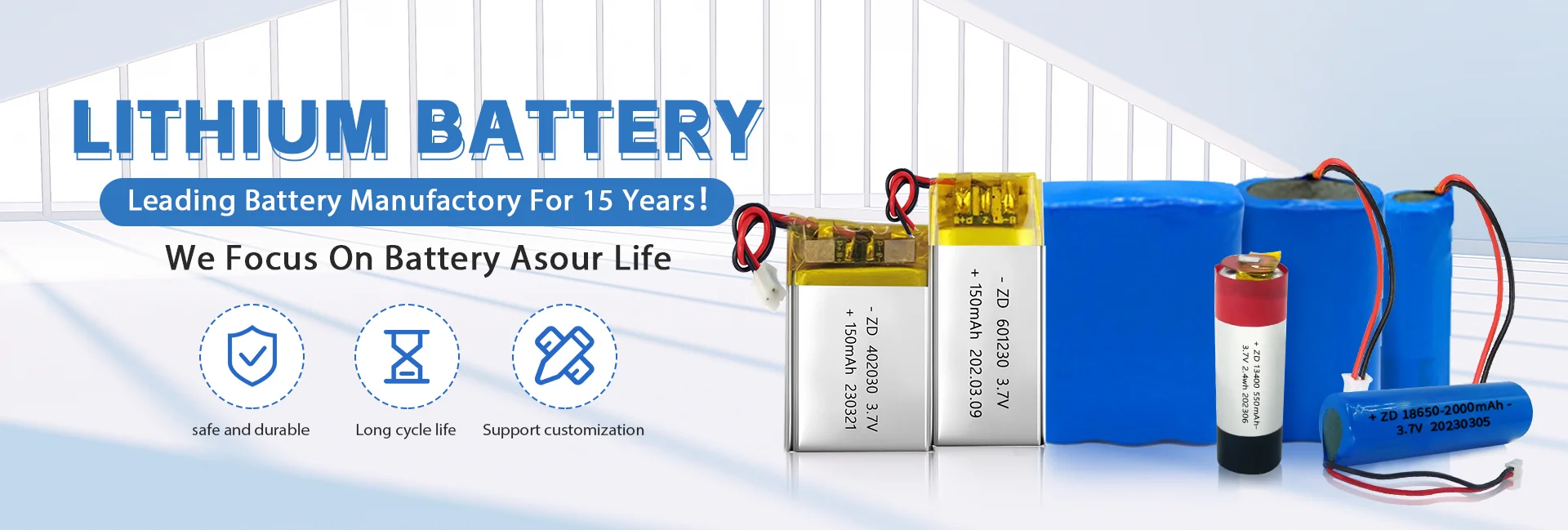 Dongguan Zhongda Electronic Technology Co., Ltd. - 18650 3. 7v 1800mah ...