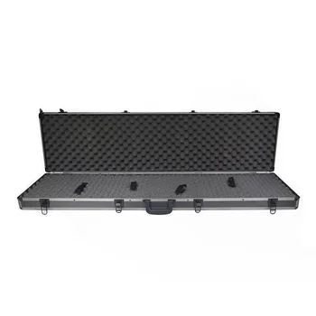 Double Rifle Aluminum Camo Gun Case (key And Lock Combo Option) - Buy ...