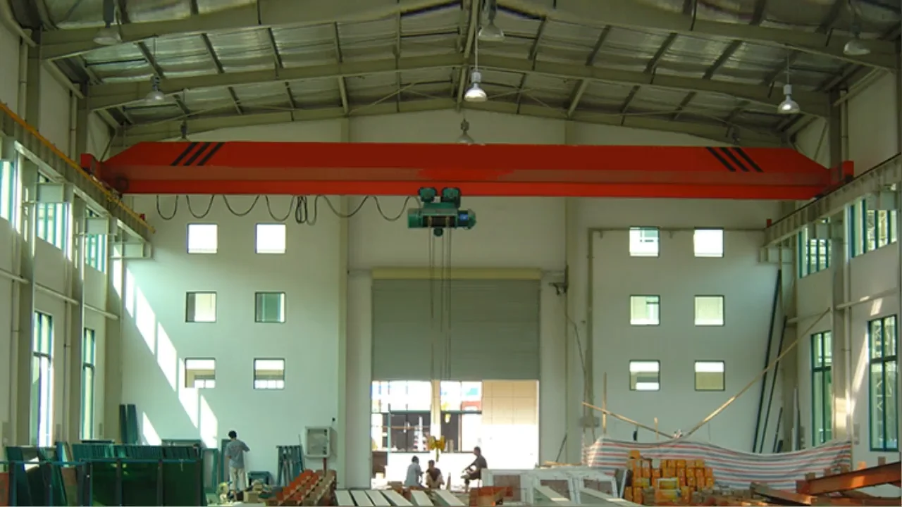 1.5t 3 Tons 5 Tons Single Beam Monorail Hoist Lifting Overhead Crane ...