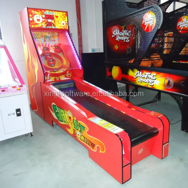 Ghost Bowling Arcade - Electronic Fire Skill Game Machine