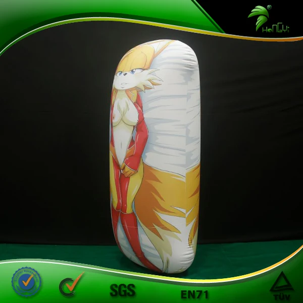 Anime Inflatable Pillow - Soft and Fun Air Bed Mattress