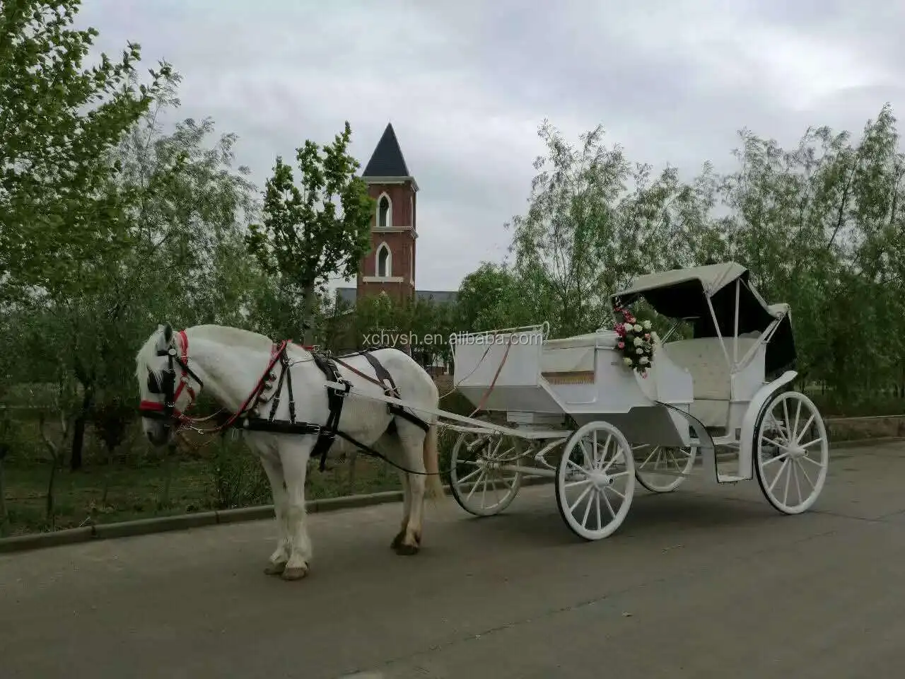 Luxury Black Horse Carriage/Medieval Antiqued Buggy/Vintage Vehicle ...