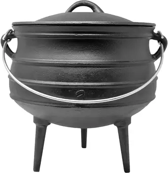 Three Legged 3 Legs Cast Iron Pot For Camping And To South Africa - Buy ...