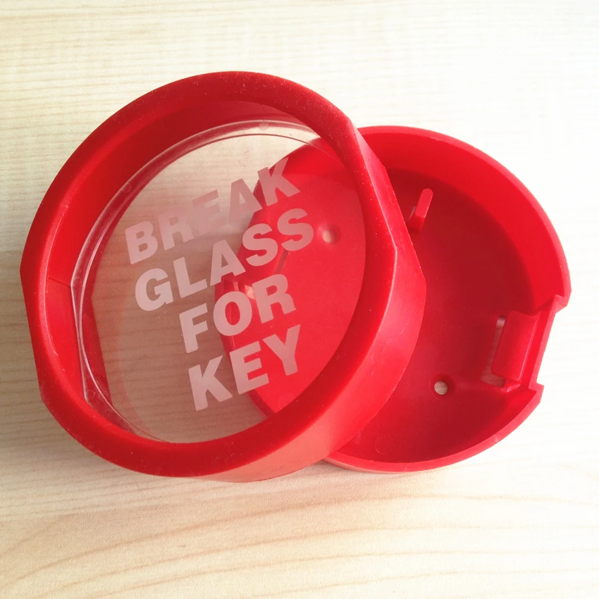 Break Glass in Case of Emergency - Secure Key Box