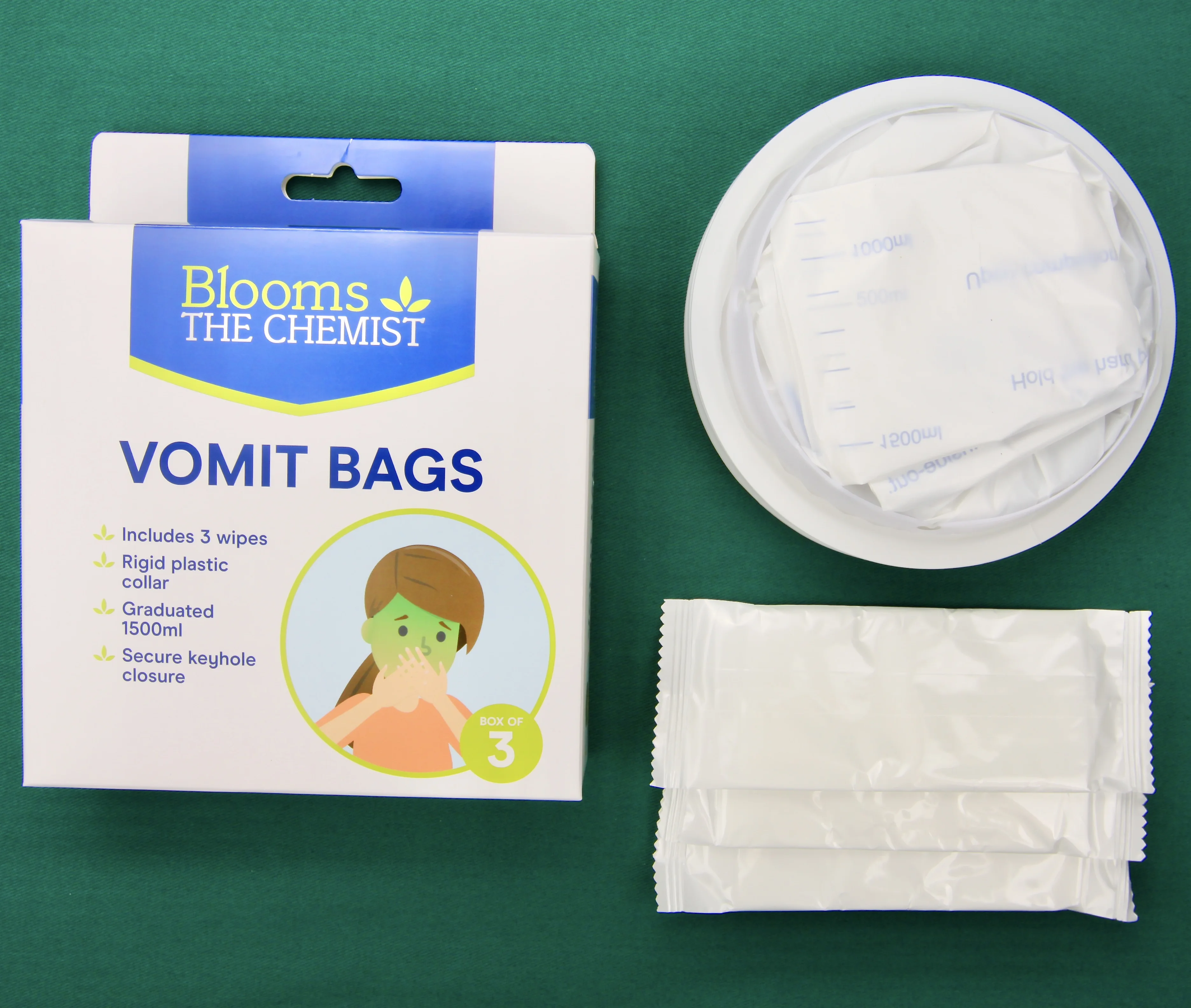 Urine Bag Portable Disposable Medical Plastic Leakproof Emesis Bags ...