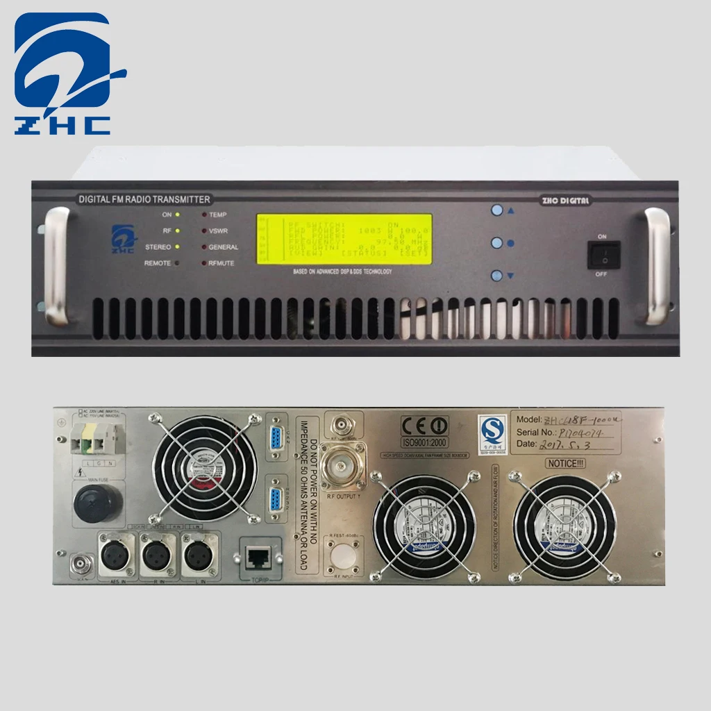 1KW FM Power Amplifier - 1000W RF Power Amplifier for Radio ...
