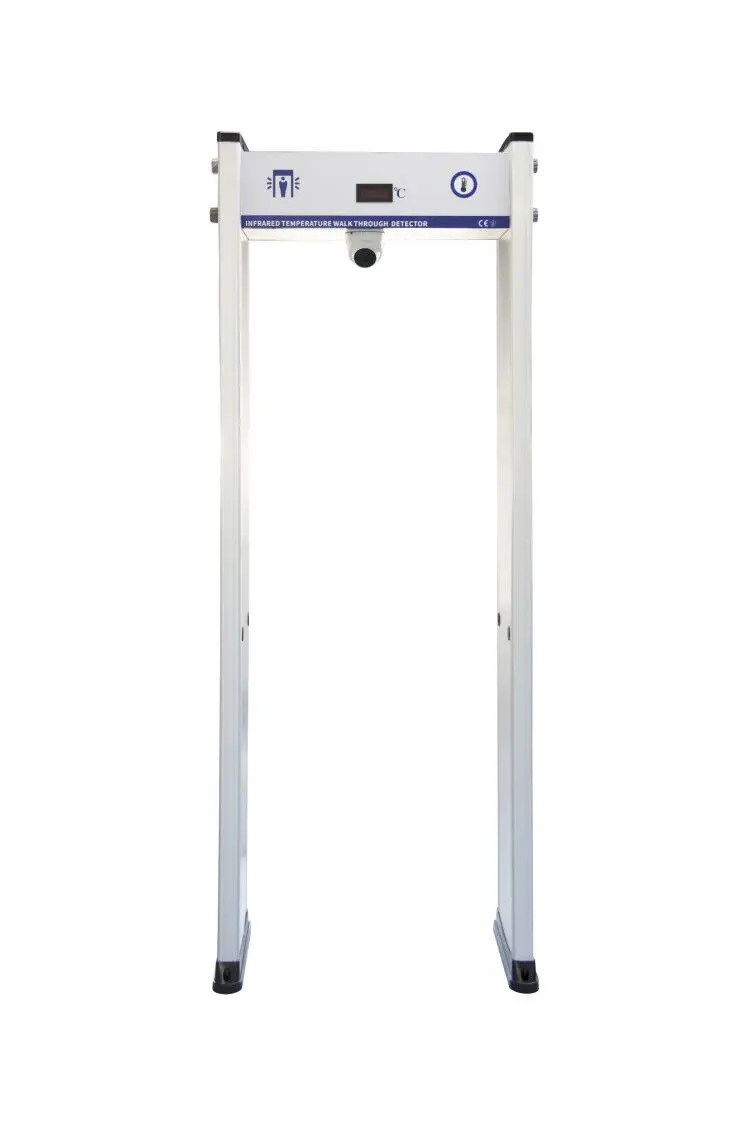 Long Range Infrared Temperature Sensor Walk Through Metal Detector ...