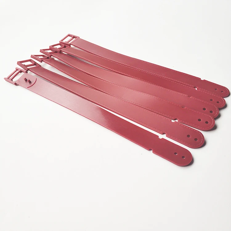 Customized logo Plastic Luggage Tag Strap, Label Tag Loop Straps ...