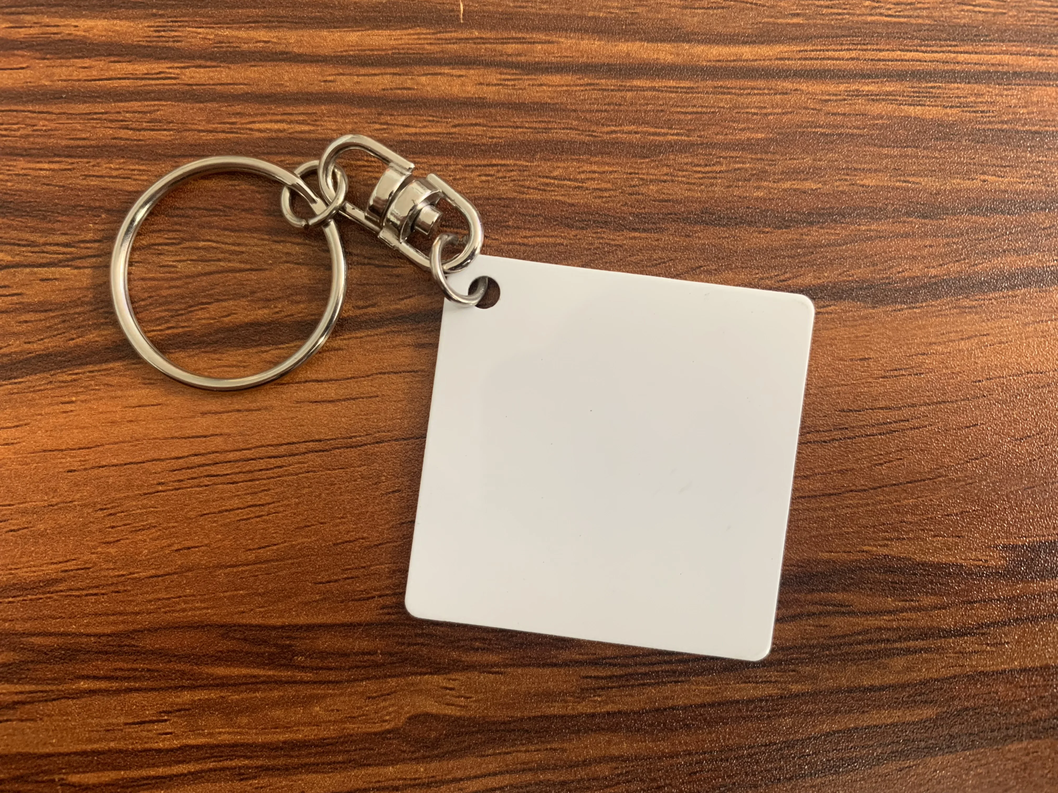 Custom Metal Aluminum Sublimation Key Chain Blanks