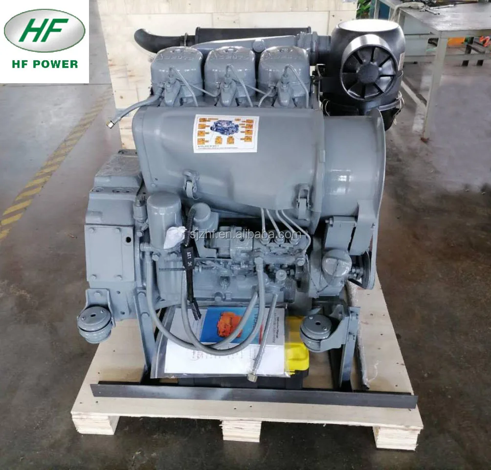 Motor Diésel De 3 Cilindros Con Tecnología F3l912 Refrigerado Por Aire ...