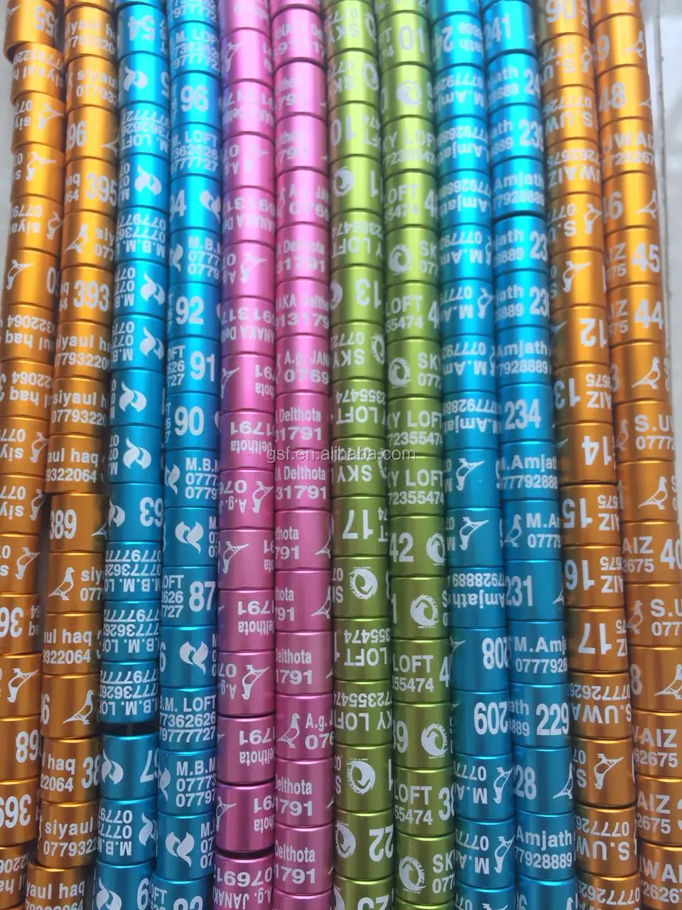 Metal Pigeon Rings 2020 Green 10mm High Fancy Personalized Bands For ...