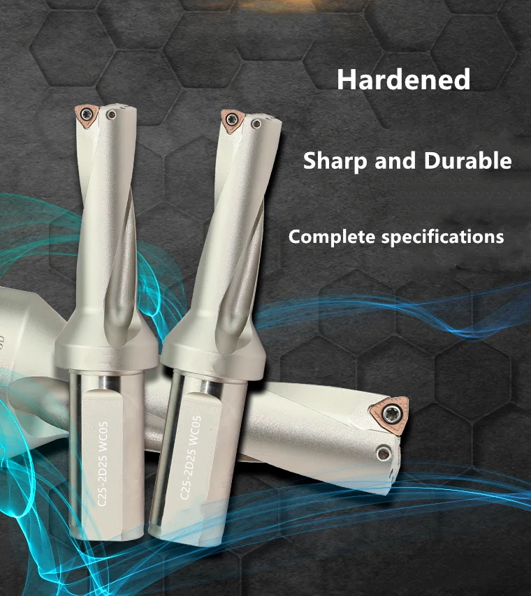 CNC Lathe Turning Tools - High Precision U Drill C25-2D15.5 WC03