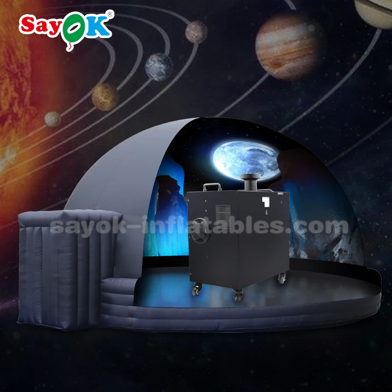 360 Degree Fulldome Portable Planetarium Projector With Fisheye Lens ...