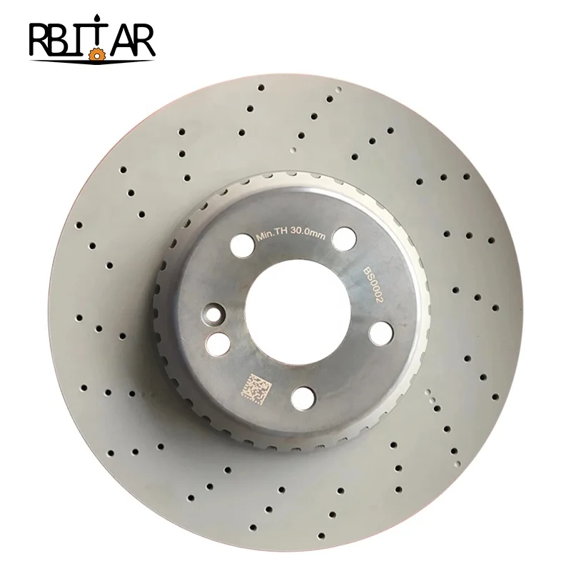 リアブレーキディスク320mmブレーキディスクカーOEM2224200472A2224200472 for benz V222 ...