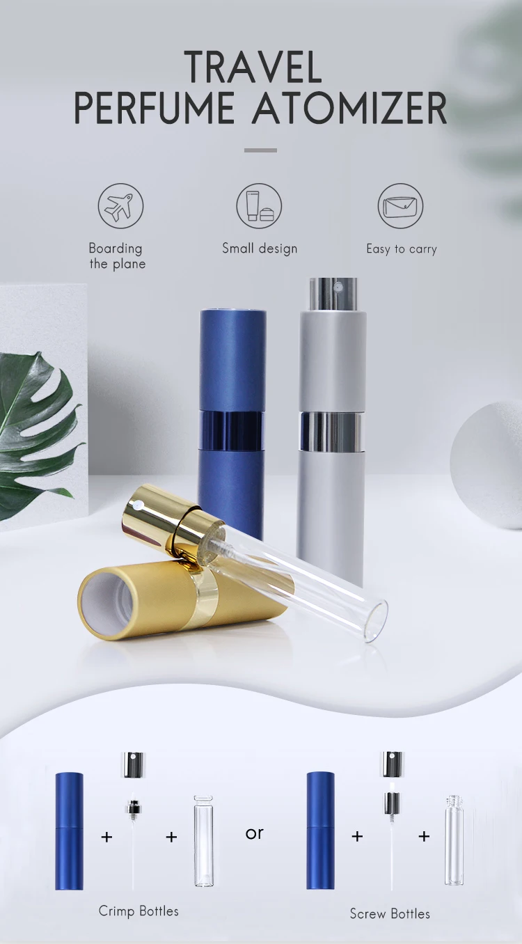 A Hot Sale Aluminium Refill Perfume Atomizer Spray Bottle - Buy Empty ...