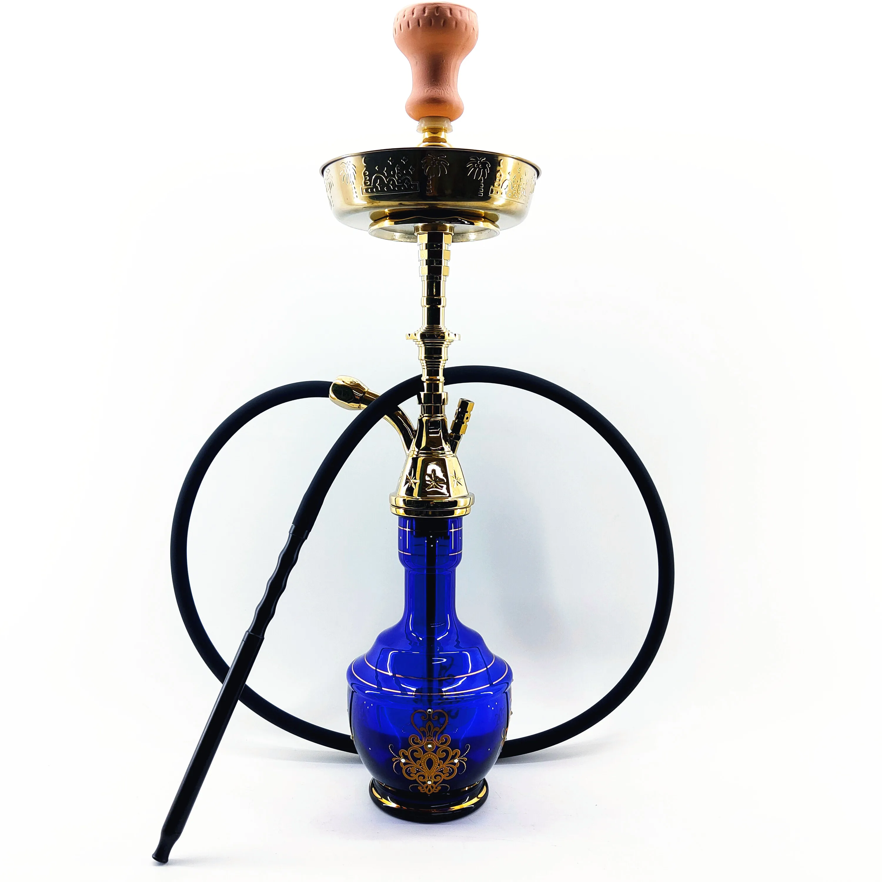 Blue Real Gold Design Shisha Hookah - Buy Shisha Hookah,Smoking Hookah ...