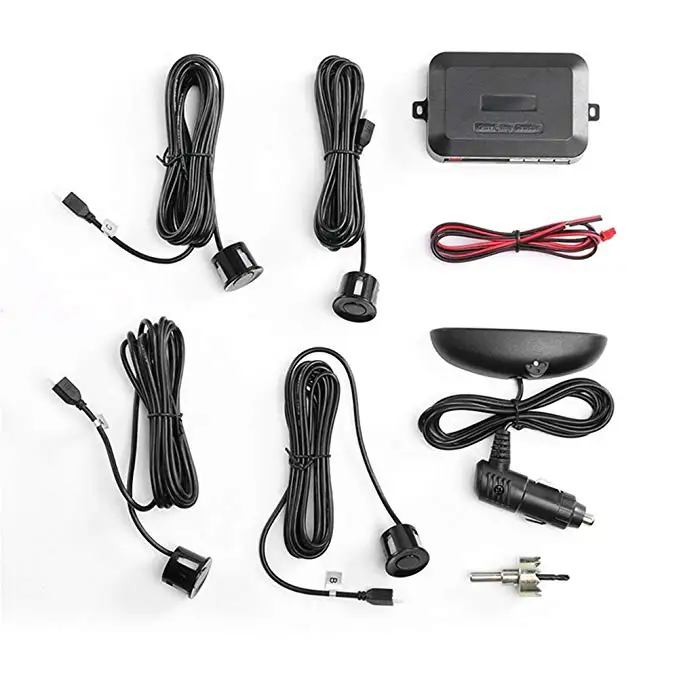 Wireless Car Auto Parktronic Parking System with 4 Sensors