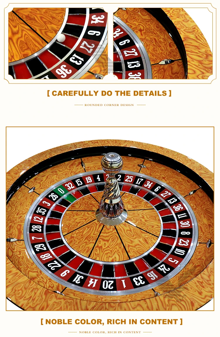 Yh 32 Inch Casino High Quality Roulette Wheel Professional Gambling ...