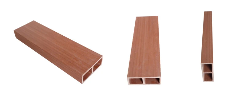 Indoor Wpc Tube Smooth Waterproof Wood Grain Surface Office Partition ...