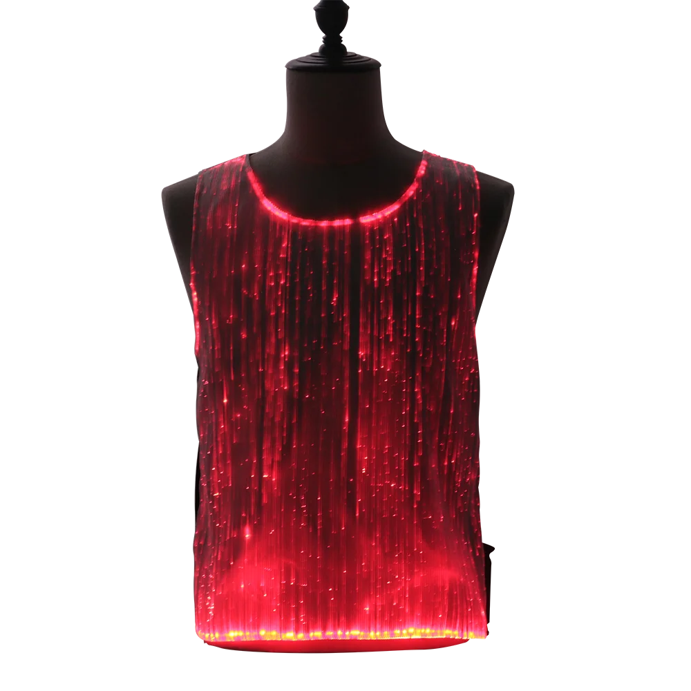Glowing Party Night Club Tanktop - Luminous Men's T-shirt