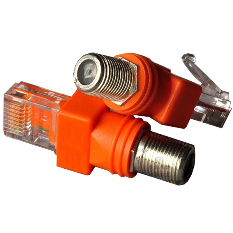 Adaptador De Acoplador De Cano Coaxial,Conector Rf Fêmea Para Rj45 ...