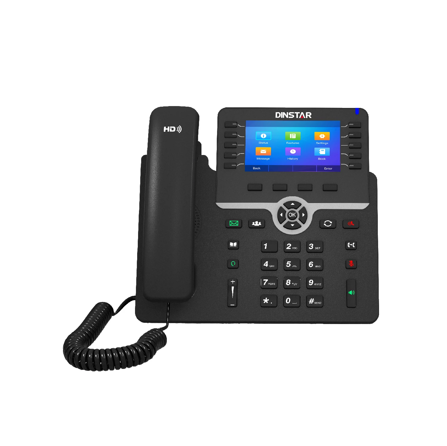 Hotel SIP Phone 6 - High Quality Voip with 1000 Groups