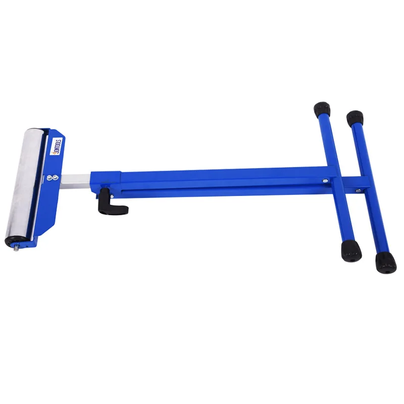 Folding Stand with Height Adjustable & Foldable Roller Trestle