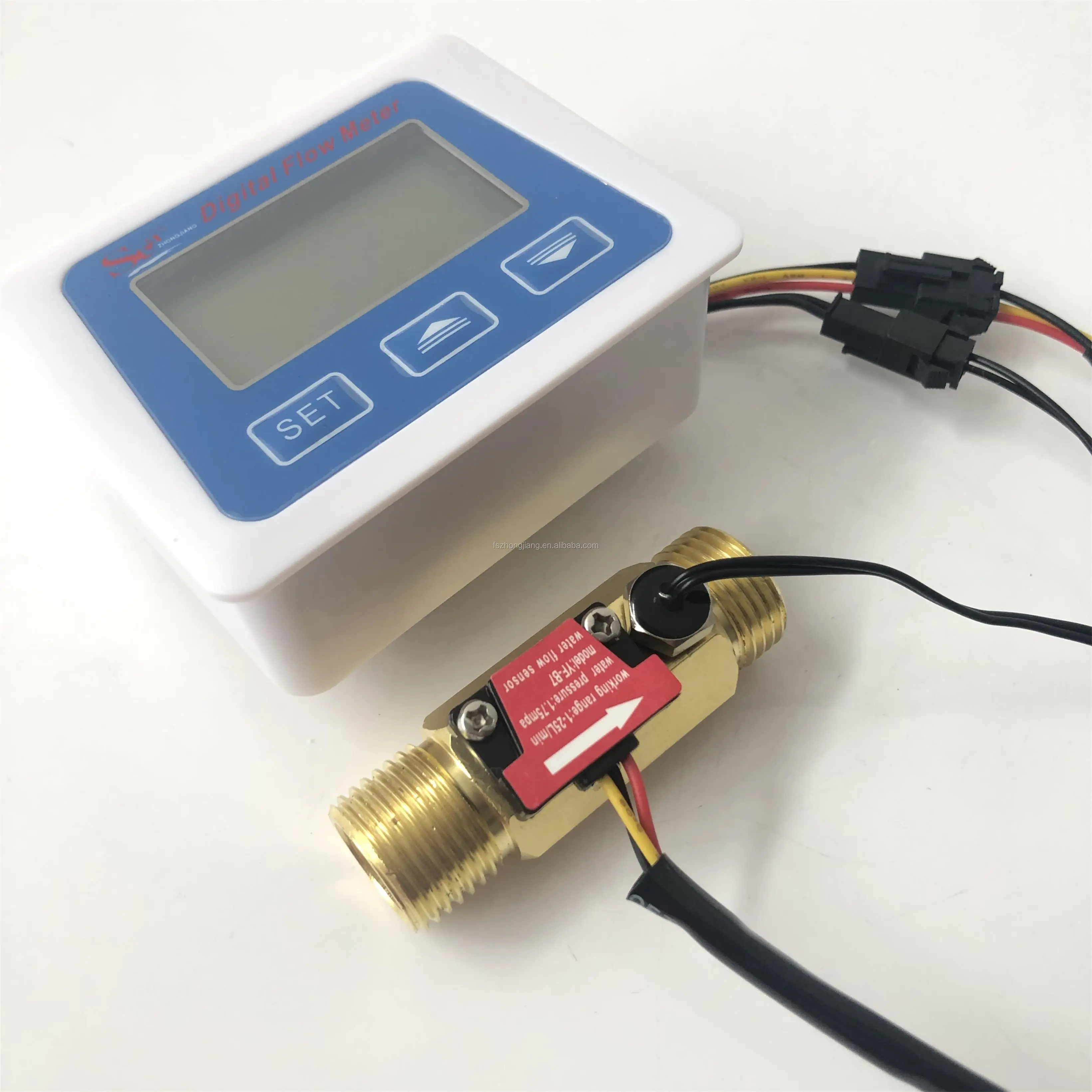 Sea Lcd-s + B7 Low Power Lcd Digital Water Meter Temperature Sensor ...