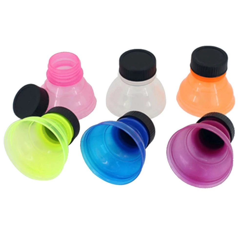 6 Pcs/ Lot Reusable Drinks Plastic Bottle Can Cap Soda Can Lid - Buy ...