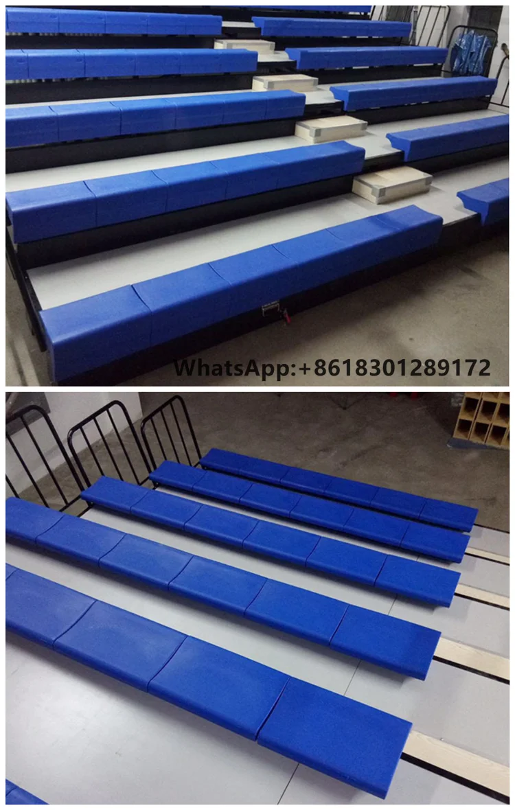 Outdoor & Indoor Portable Telescopic Bleachers - Stadium Seating
