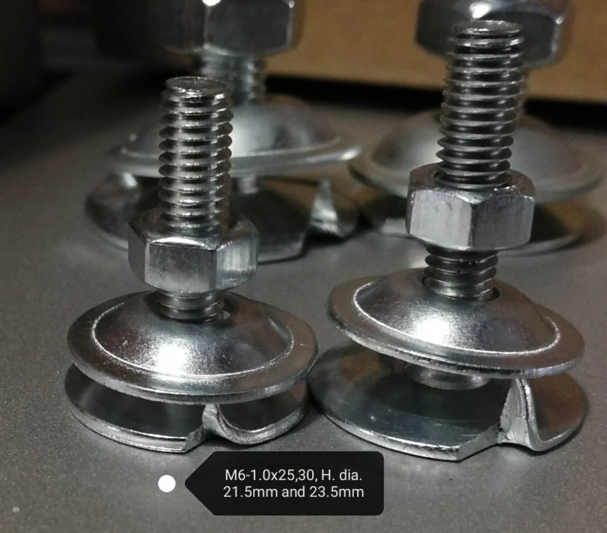 Seating Screws With Cupped Washer Euro Bucket Screw Fanged Elevator Convery Bolt - Buy Din15237 ...