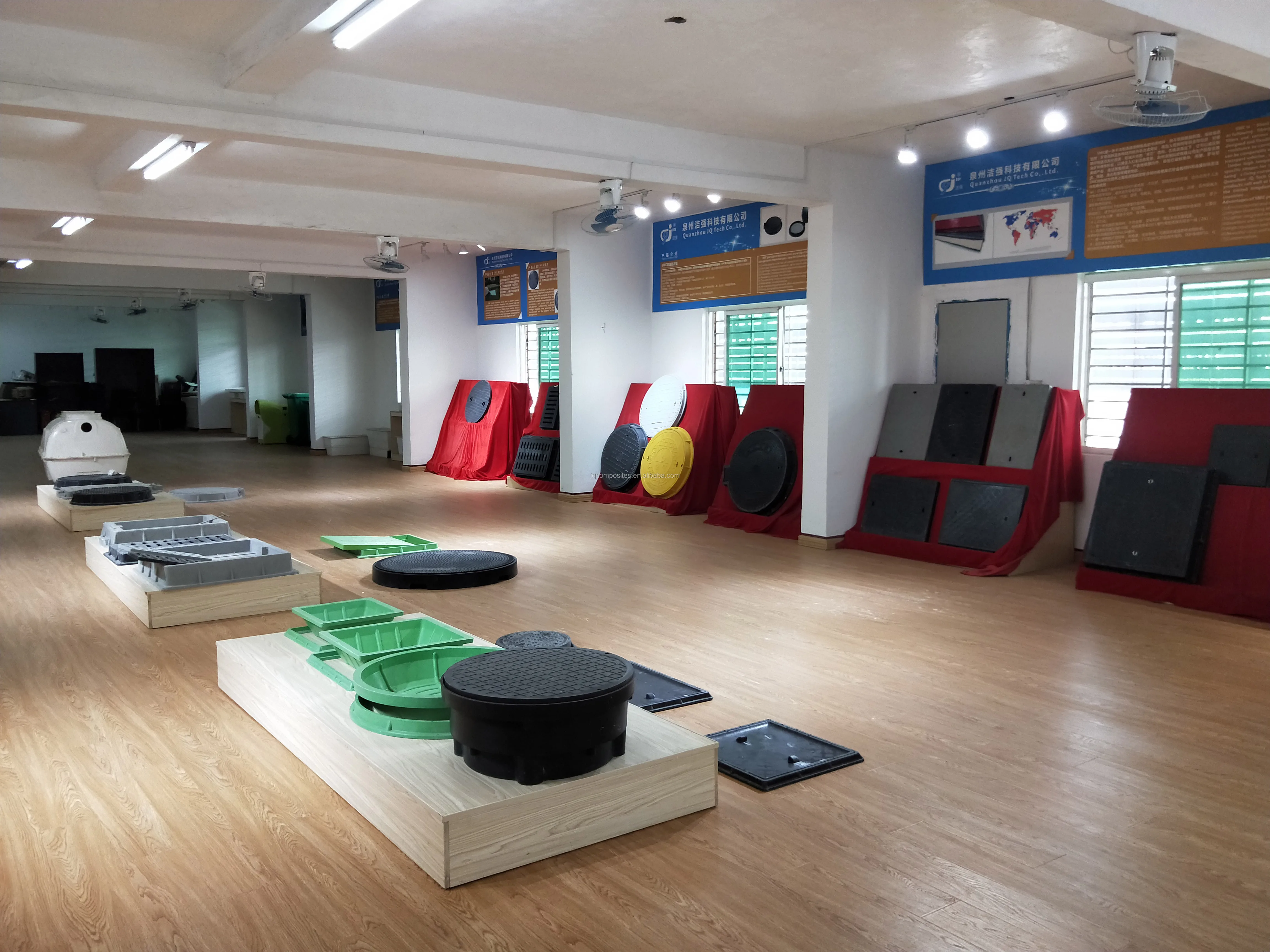 Composite Fuel Manhole Cover with Inspection Holes - JQ-CO900D-H