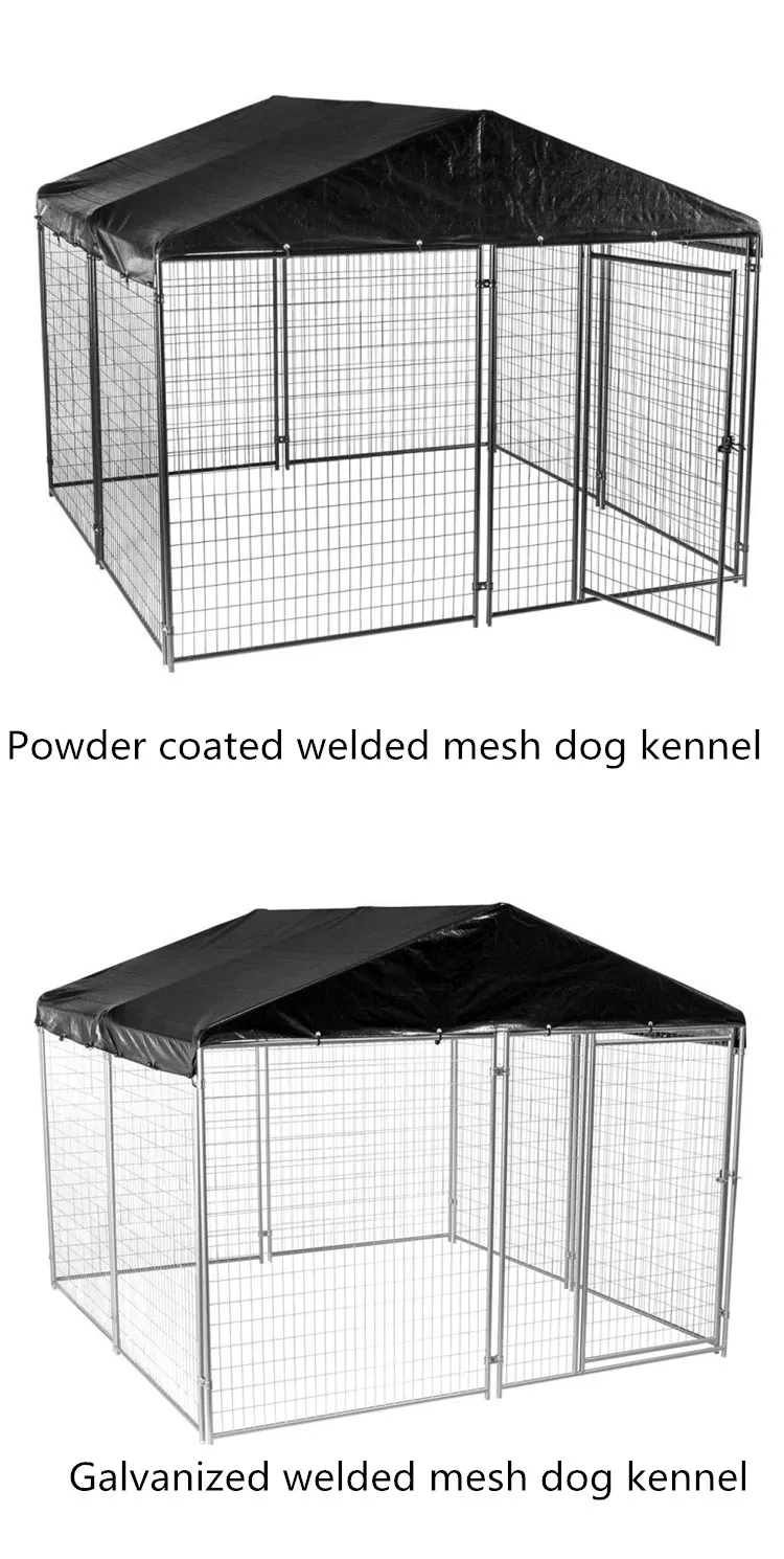 Cheap Outside Metal Wire Mesh Dog Kennel - Durable & Easy Install