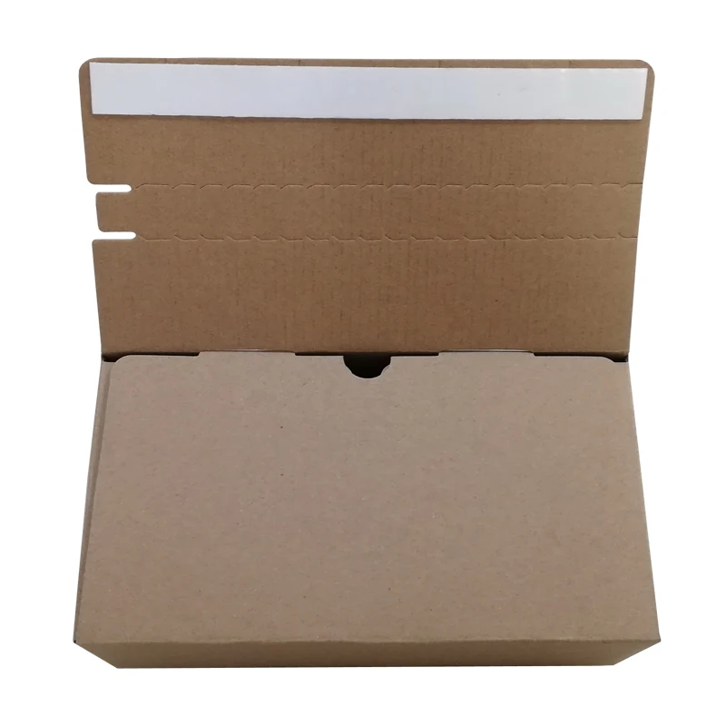 Custom Logo Corrugated Peel off Self Seal Postal Zipper Mailing Mailer ...