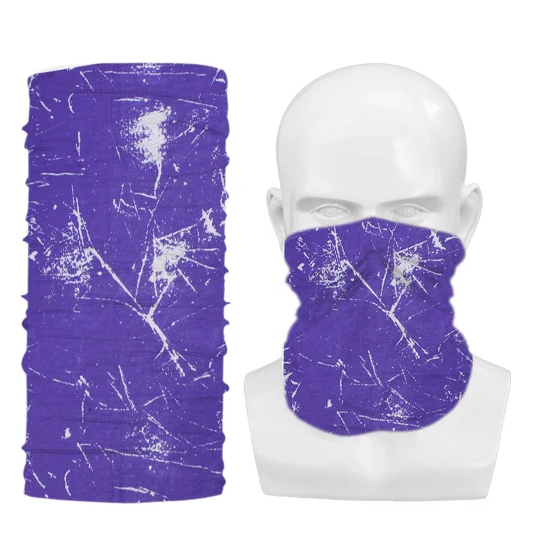 Customized Microfiber Seamless Tube Neck Gaiter for Outdoor
