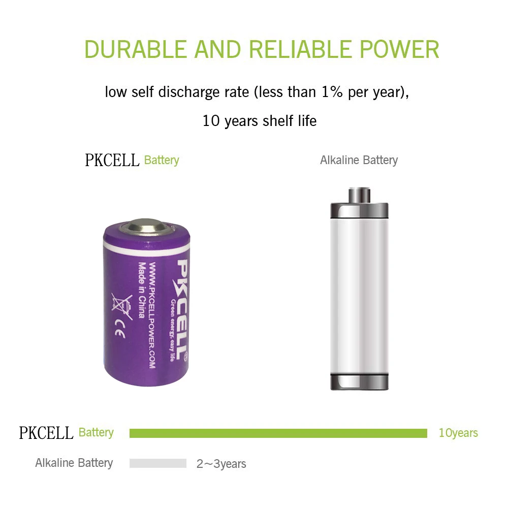1200mah Er14250h 3.6V Lithium Battery - Reliable Power