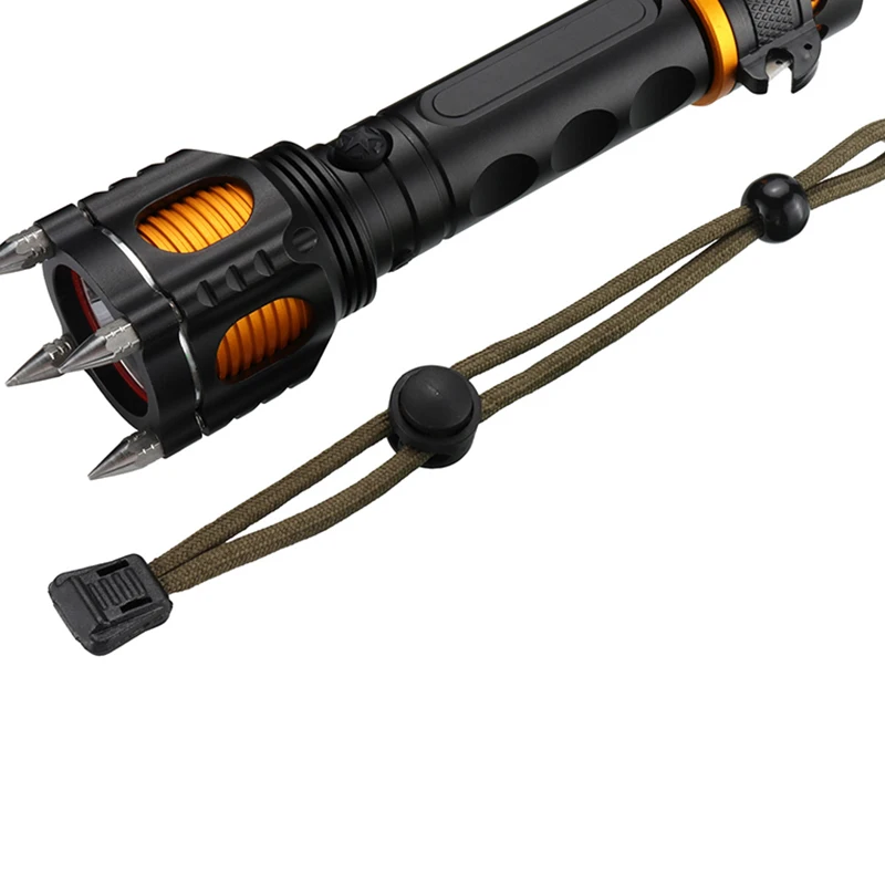 Popular Self-defense Torch Usb Rechargeable Torch/ Outdoor Defensive ...