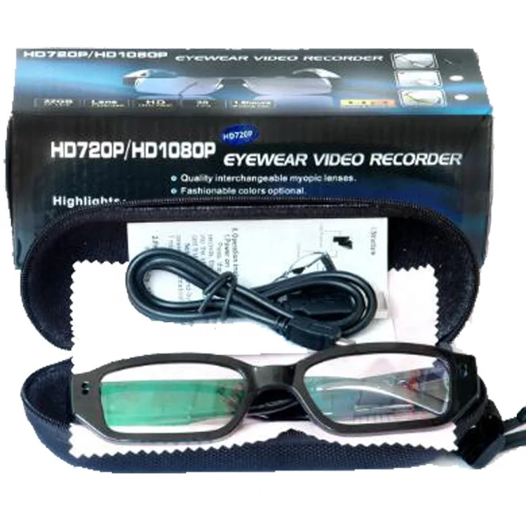 1080p Hd Wireless Mini Spy Eye Glasses Eyewear Hd Video Recorder Hidden ...