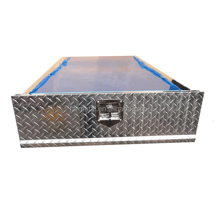Aluminum Sliding Drawers - Gullwing Toolbox for Trucks
