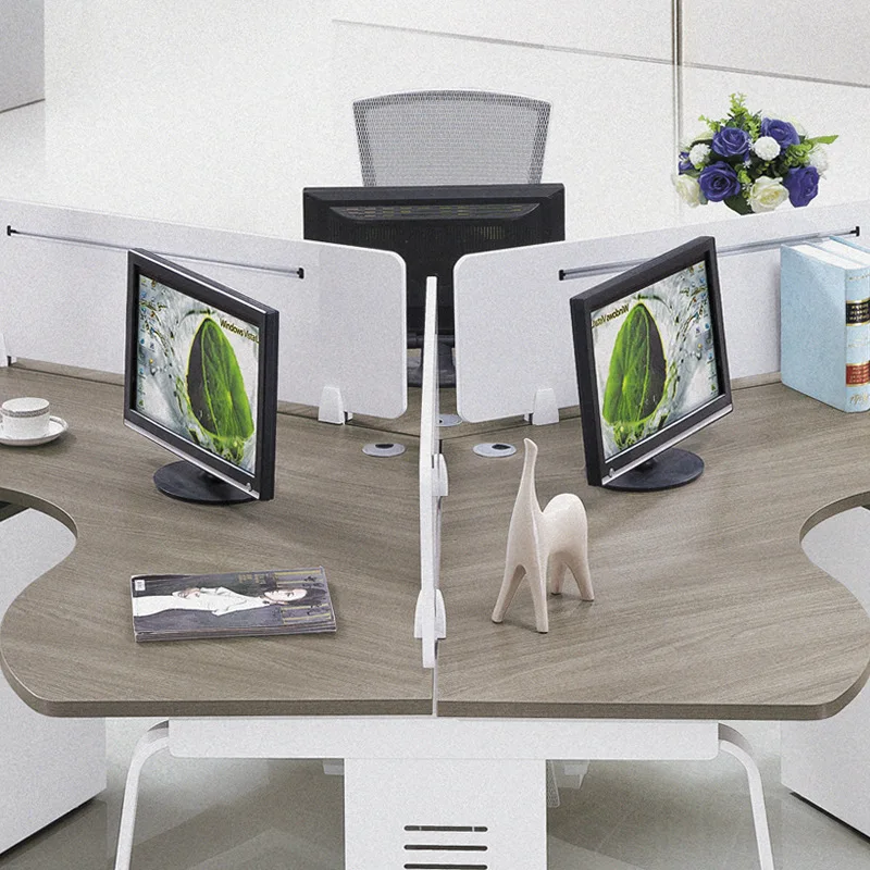 3 Person Office Staff Desk,Office Tables And Chairs Set - Buy Office ...