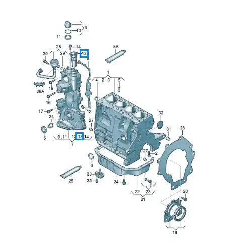 Seat Toledo Iv 1.6 Crankcase Breather Vent Valve Oem | Wholesale